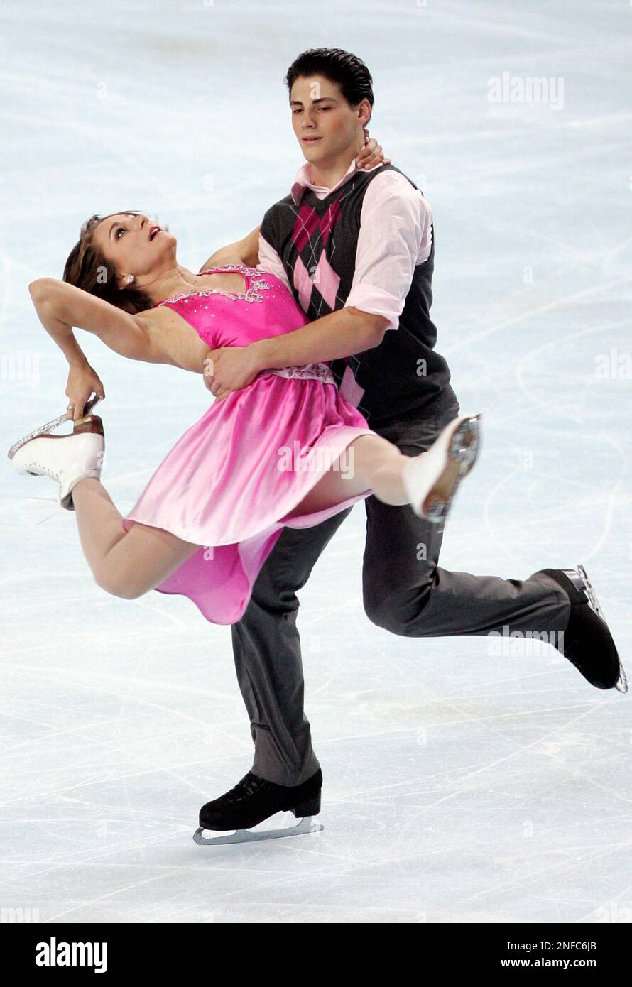 Vanessa Crone and Paul Poirier of Canada perform their Ice Dance Free ...