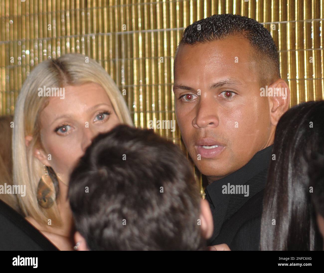 Actress Gwyneth Paltrow and professional baseball player Alex Rodriguez ...