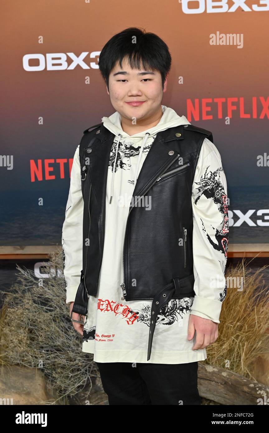 Los Angeles, USA. 16th Feb, 2023. Reyn Doi at the season 3 premiere for ...