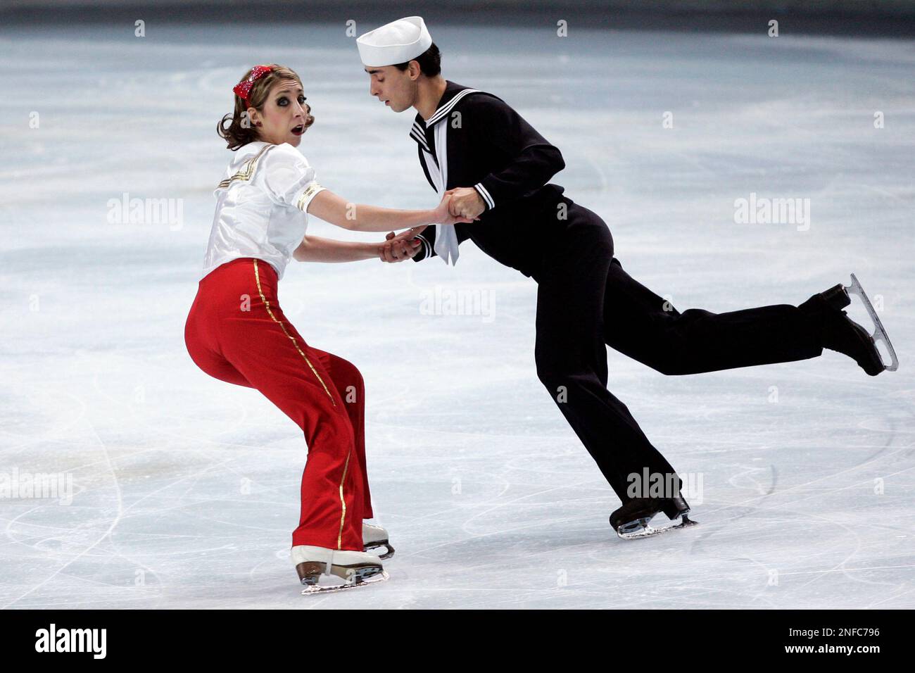Federica Faiella and Massimo Scali of Italy perform their Ice Dance ...
