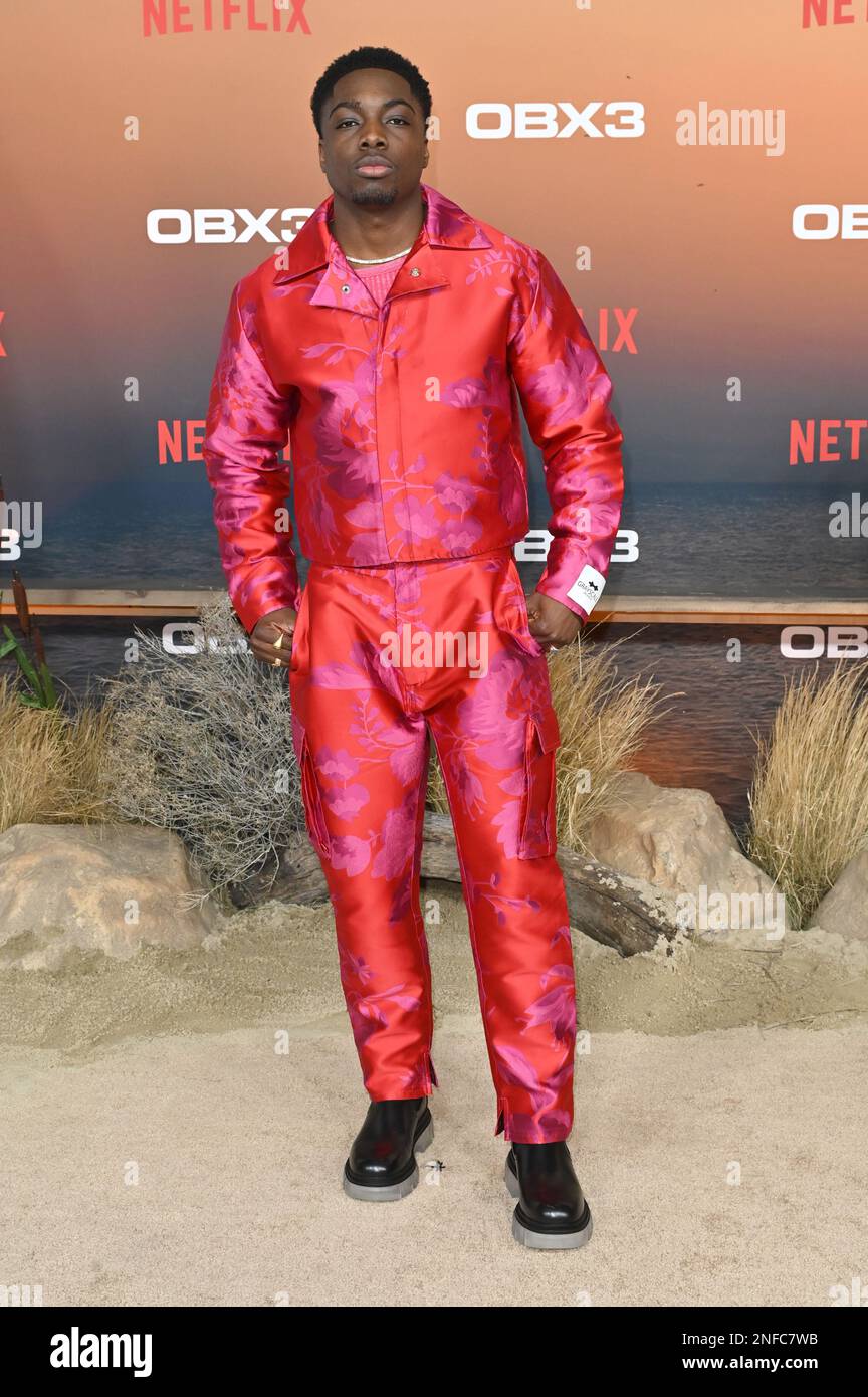 Los Angeles, USA. 16th Feb, 2023. Deion Smith at the season 3 premiere ...
