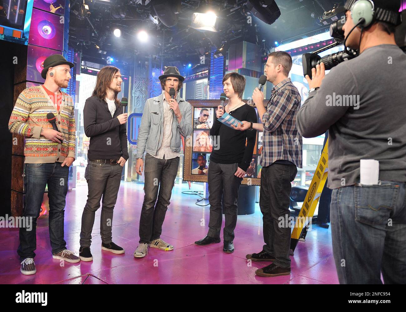 The All-American Rejects, from left,Chris Gaylor, Mike Kennerty, Tyson ...