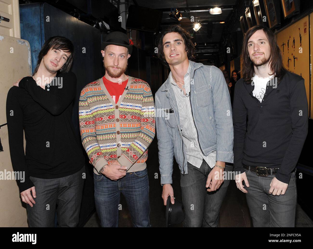 The All-American Rejects, from left,Nick Wheeler, Chris Gaylor, Tyson ...