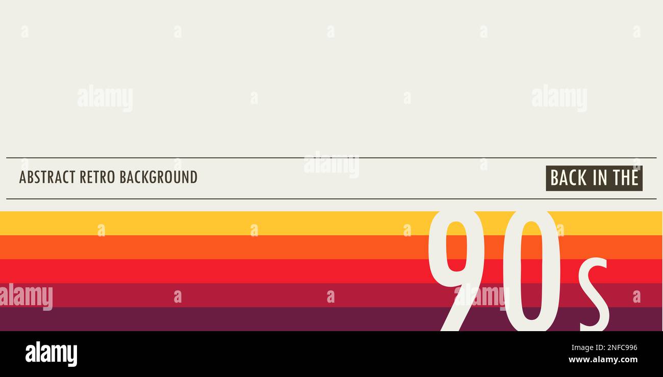 Abstract retro background back in the 90s Stock Vector Image & Art - Alamy