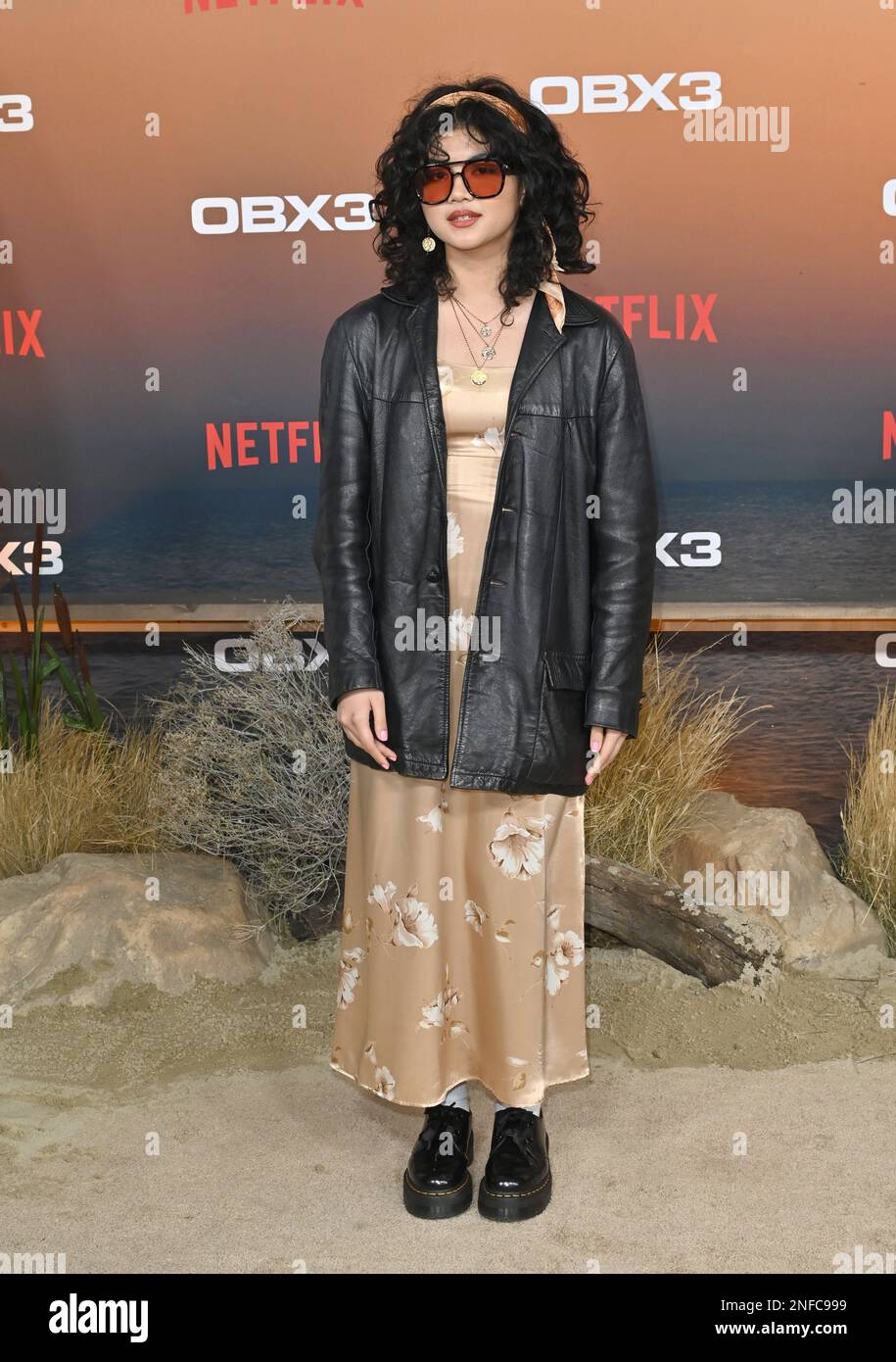 Los Angeles, USA. 16th Feb, 2023. Sam Morelos at the season 3 premiere ...