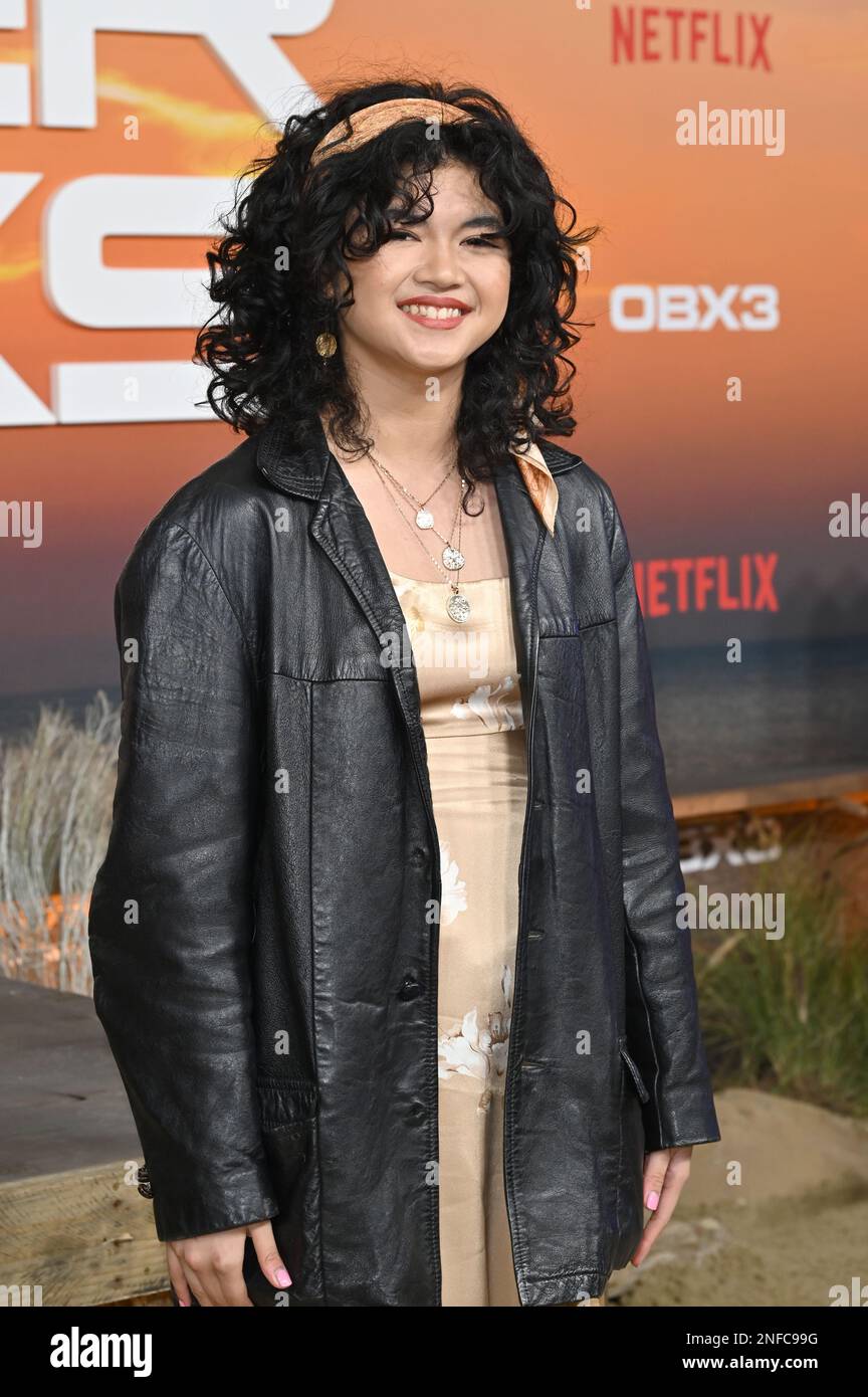 Los Angeles, USA. 16th Feb, 2023. Sam Morelos at the season 3 premiere ...