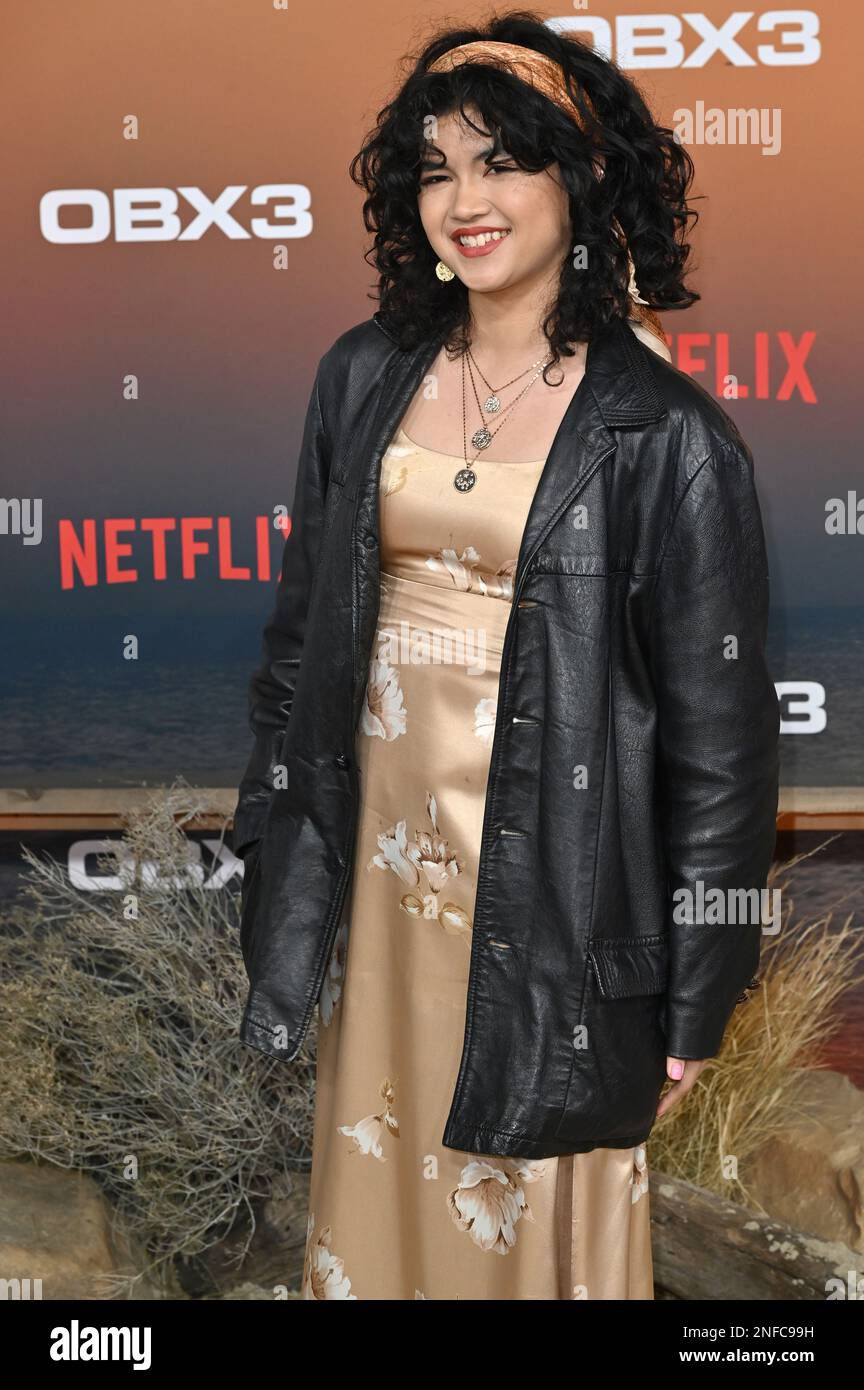 Los Angeles, USA. 16th Feb, 2023. Sam Morelos at the season 3 premiere ...