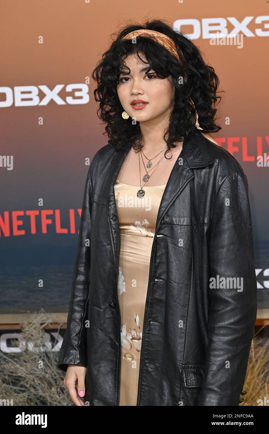 Los Angeles, USA. 16th Feb, 2023. Sam Morelos at the season 3 premiere ...