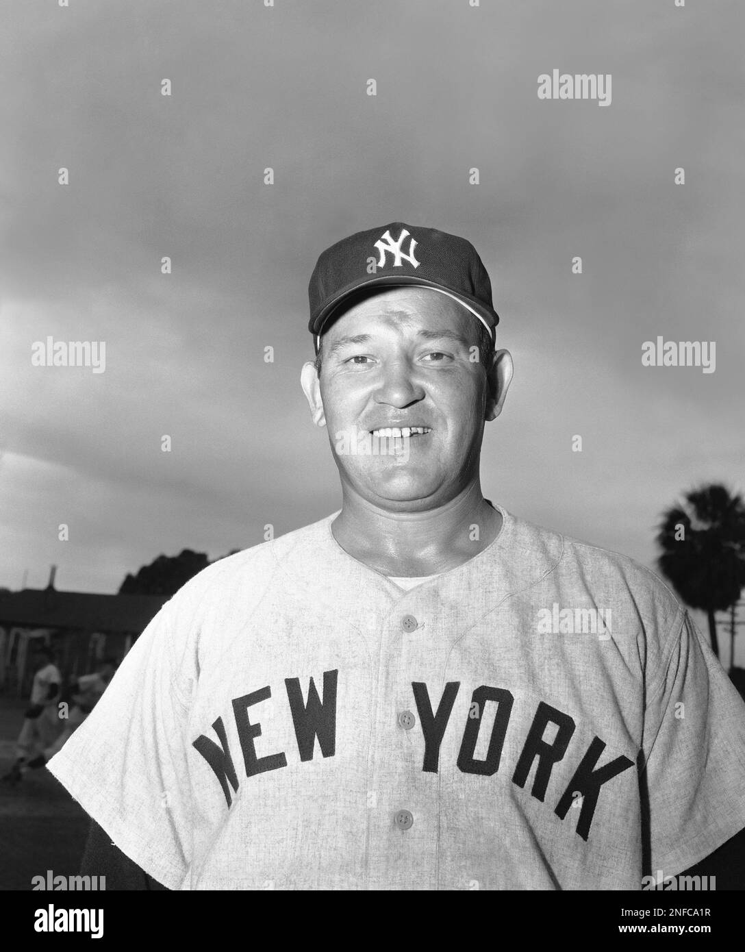 Pitcher Allie Reynolds of the New York Yankees is shown in St ...