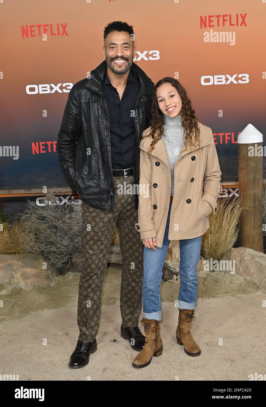 Los Angeles, USA. 16th Feb, 2023. Marland Burke & Shannon Burke at the ...