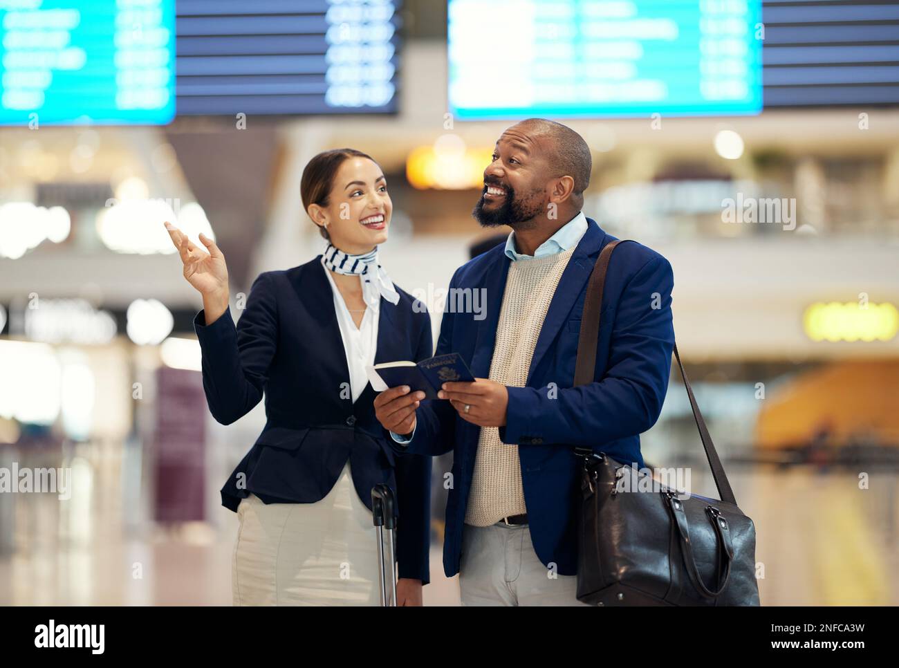 Black travel agent hi-res stock photography and images - Alamy