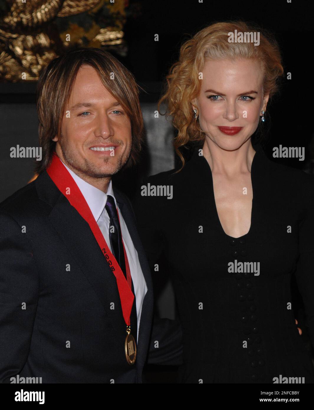 Keith Urban and Nicole Kidman attends the 2008 BMI Country Awards in ...