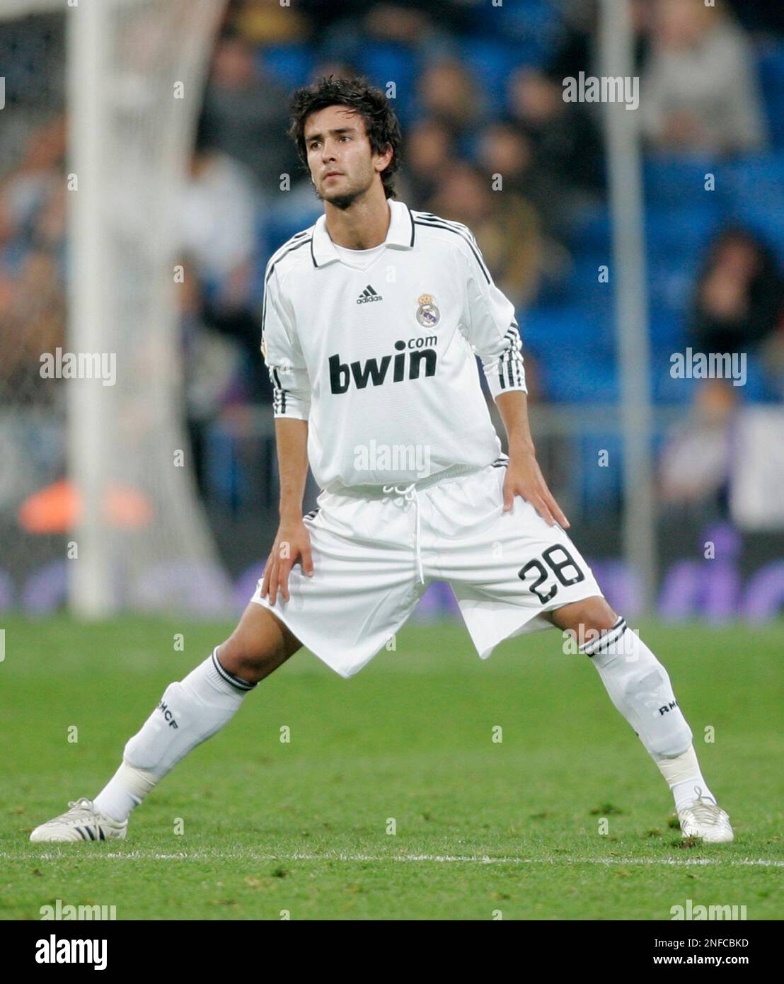 Real Madrid's Alberto Bueno is seen during a 4th round, 2nd leg Copa ...