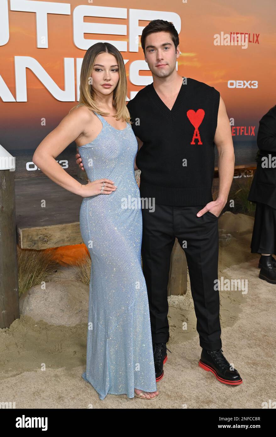 Los Angeles, USA. 16th Feb, 2023. Madelyn Cline & Austin North at the ...