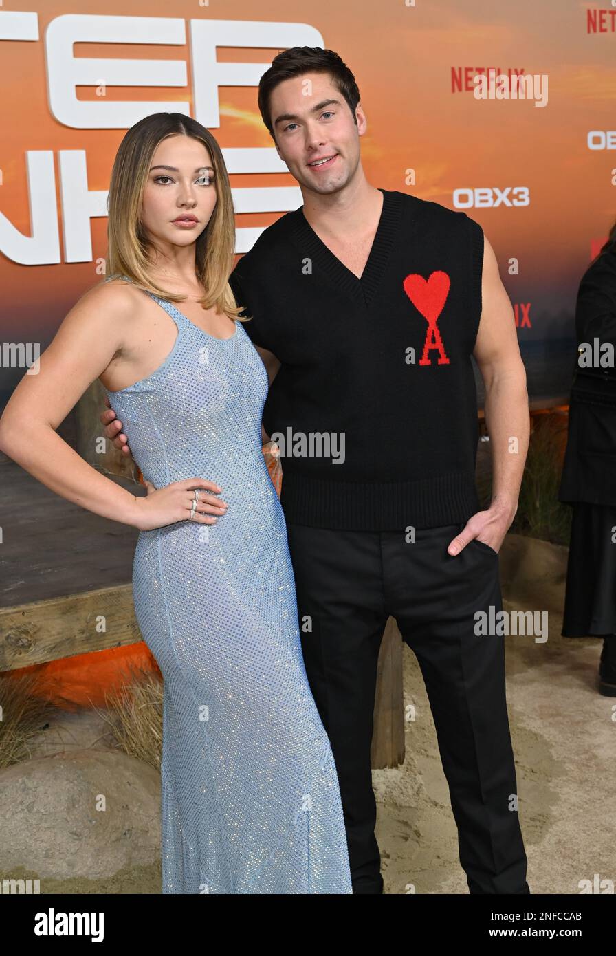 Los Angeles, USA. 16th Feb, 2023. Madelyn Cline & Austin North at the ...