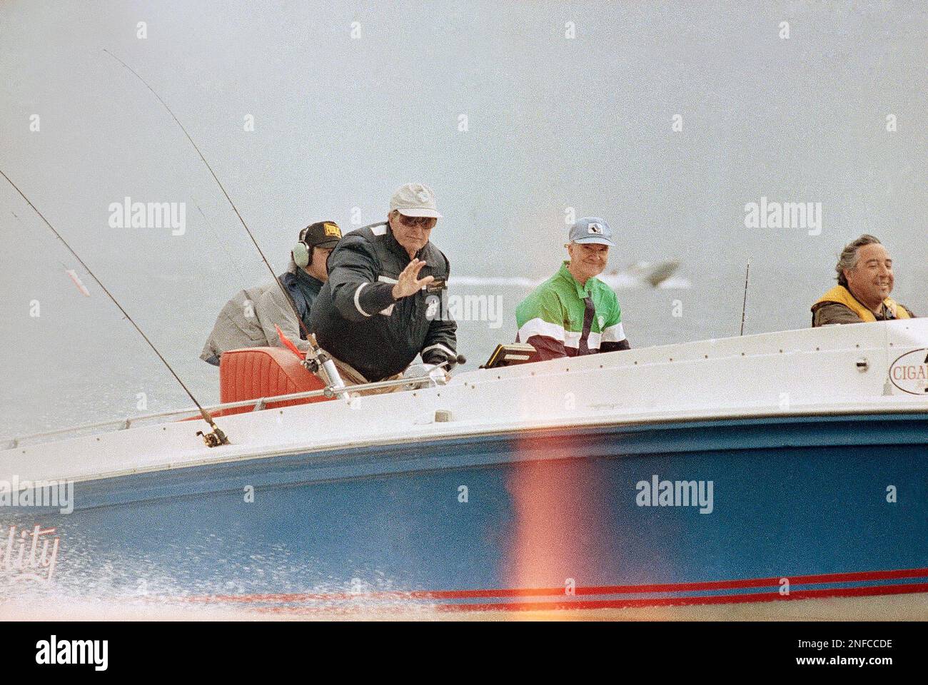 National Security Advisor, General Brent Scowcroft, right, is all ...