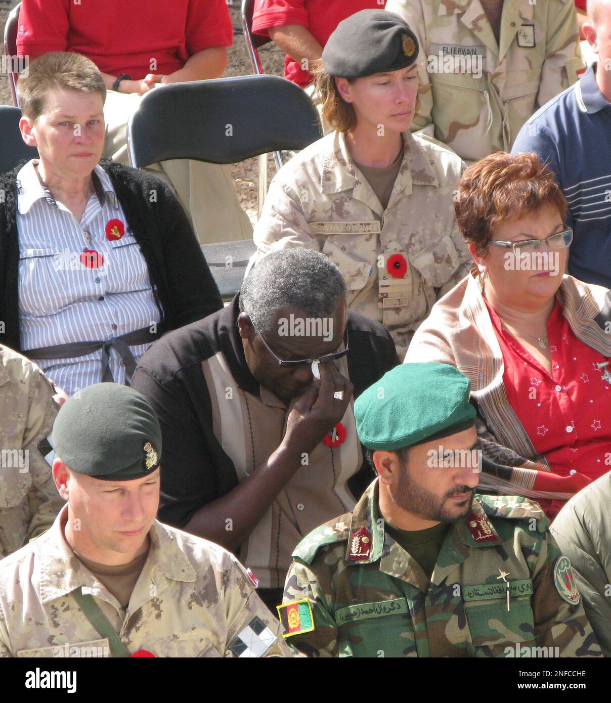 The families of fallen Canadian soldiers took part in Remembrance Day ...