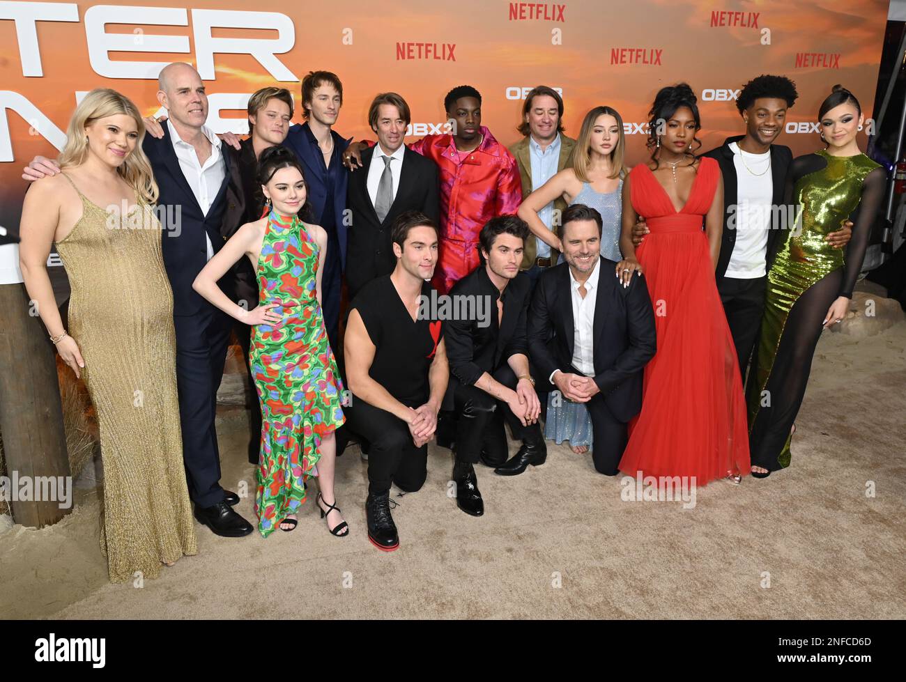 Los Angeles, USA. 16th Feb, 2023. Caroline Arapoglou, Shannon Burke ...