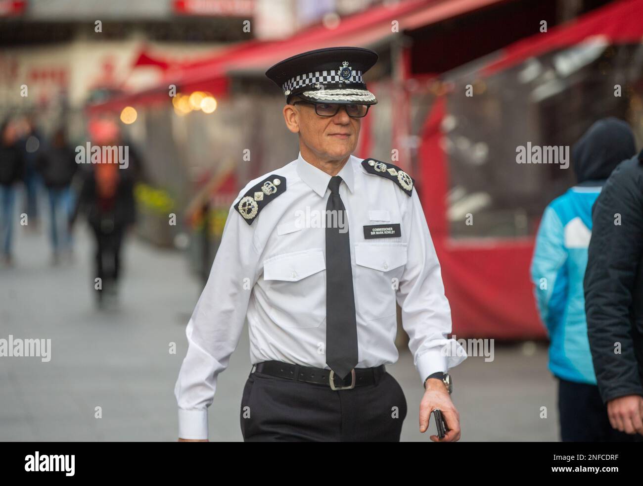 London, England, UK. 17th Feb, 2023. Commissioner of Police of the ...