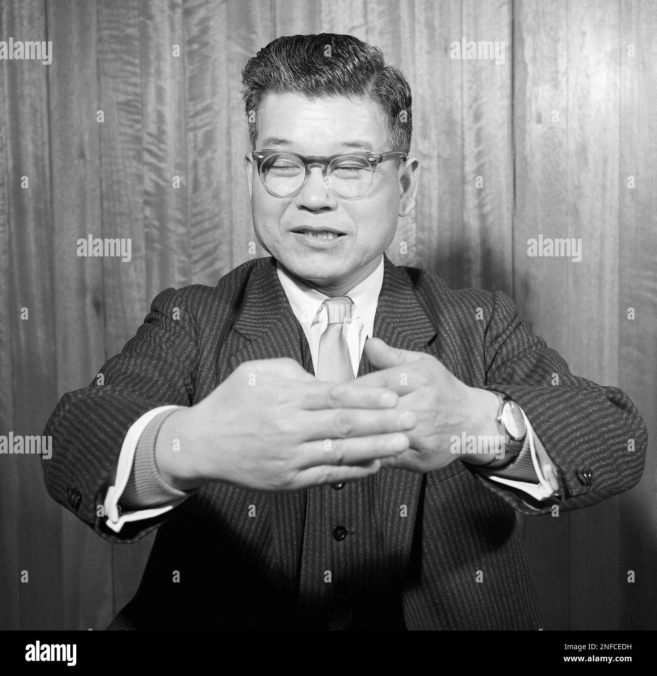 Kohei Hanami, former commander of the Japanese Navy destroyer Amagiri ...