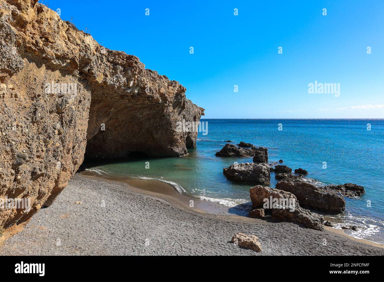 A stunning pebble beach between Xerokampos and Ierapetra, Crete ...