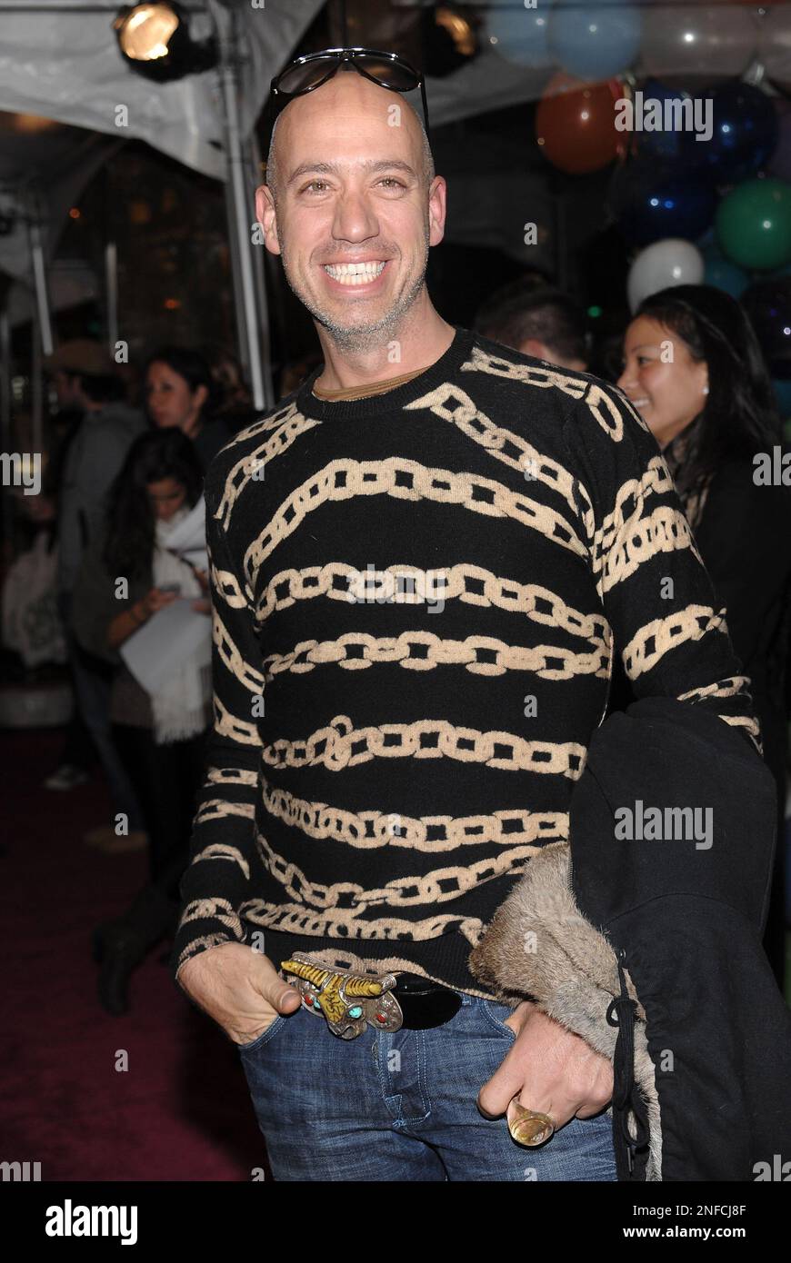 Stylist Robert Verdi attends the Juicy Couture Fifth Avenue flagship ...