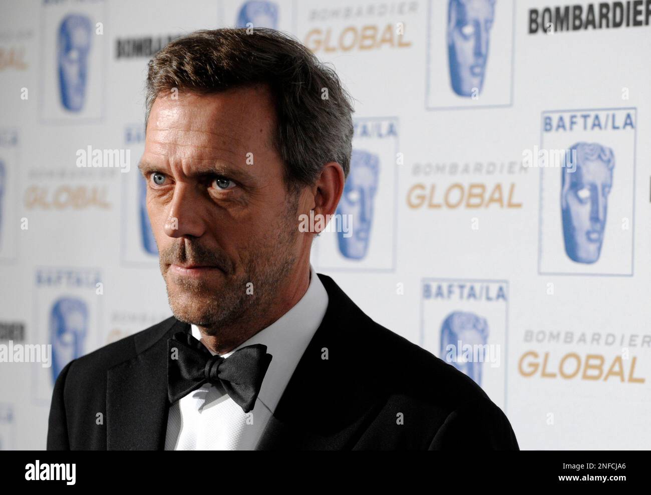 British actor Hugh Laurie arrives at the 17th Annual BAFTA/LA Britannia ...