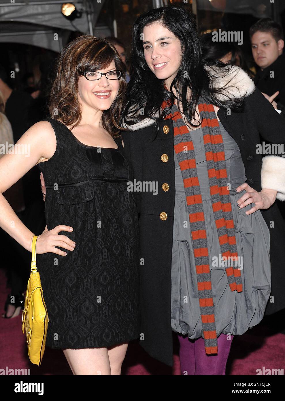 Singer Lisa Loeb and comedian Sarah Silverman attend the Juicy Couture ...