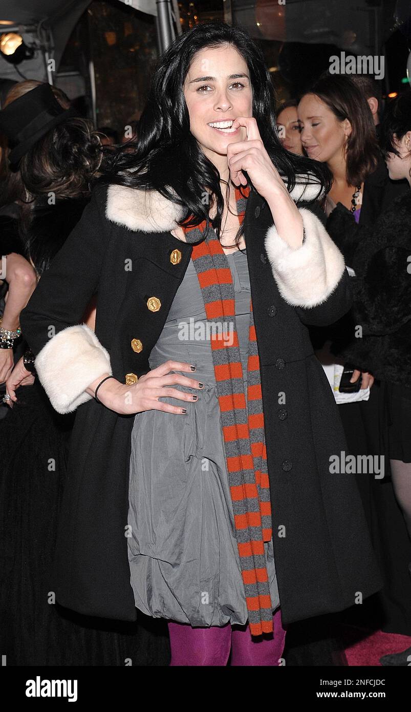 Comedian Sarah Silverman attends the Juicy Couture Fifth Avenue ...