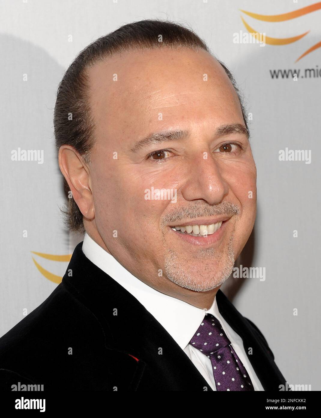 Music producer Tommy Mottola arrives at "A Funny Thing Happened On The ...