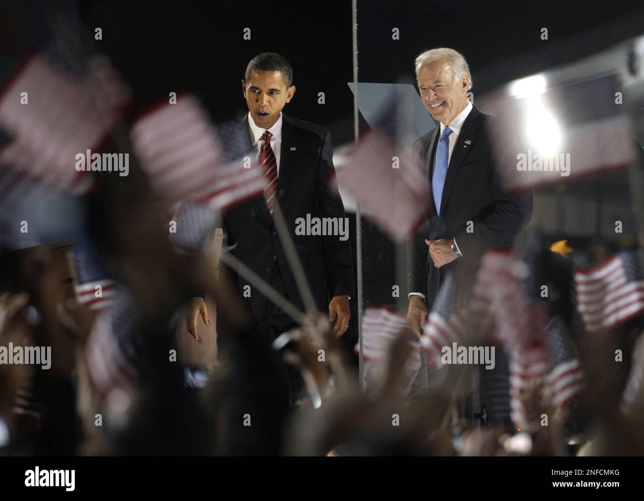 President-elect Barack Obama, left, and Vice president-elect Joe Biden ...