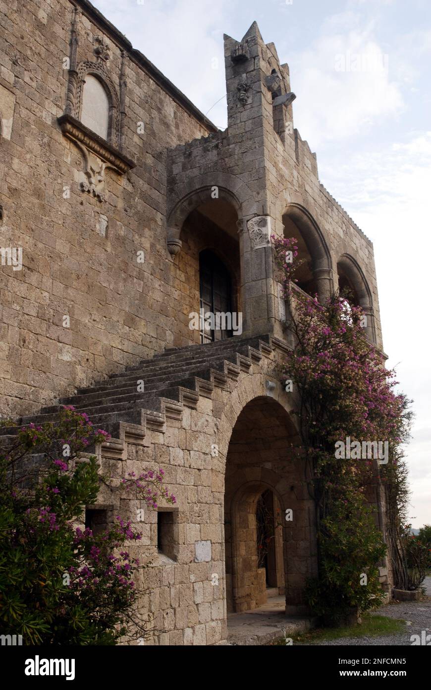 Greece, Dodecanese, Rhodes island Ialysos village Filerimos Knights ...