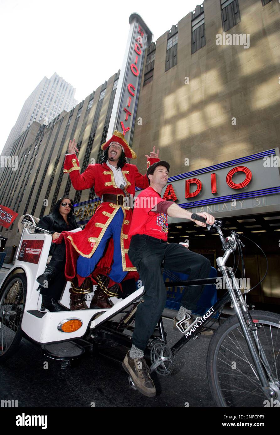 Captain Morgan campaigns for president around New York City on election ...