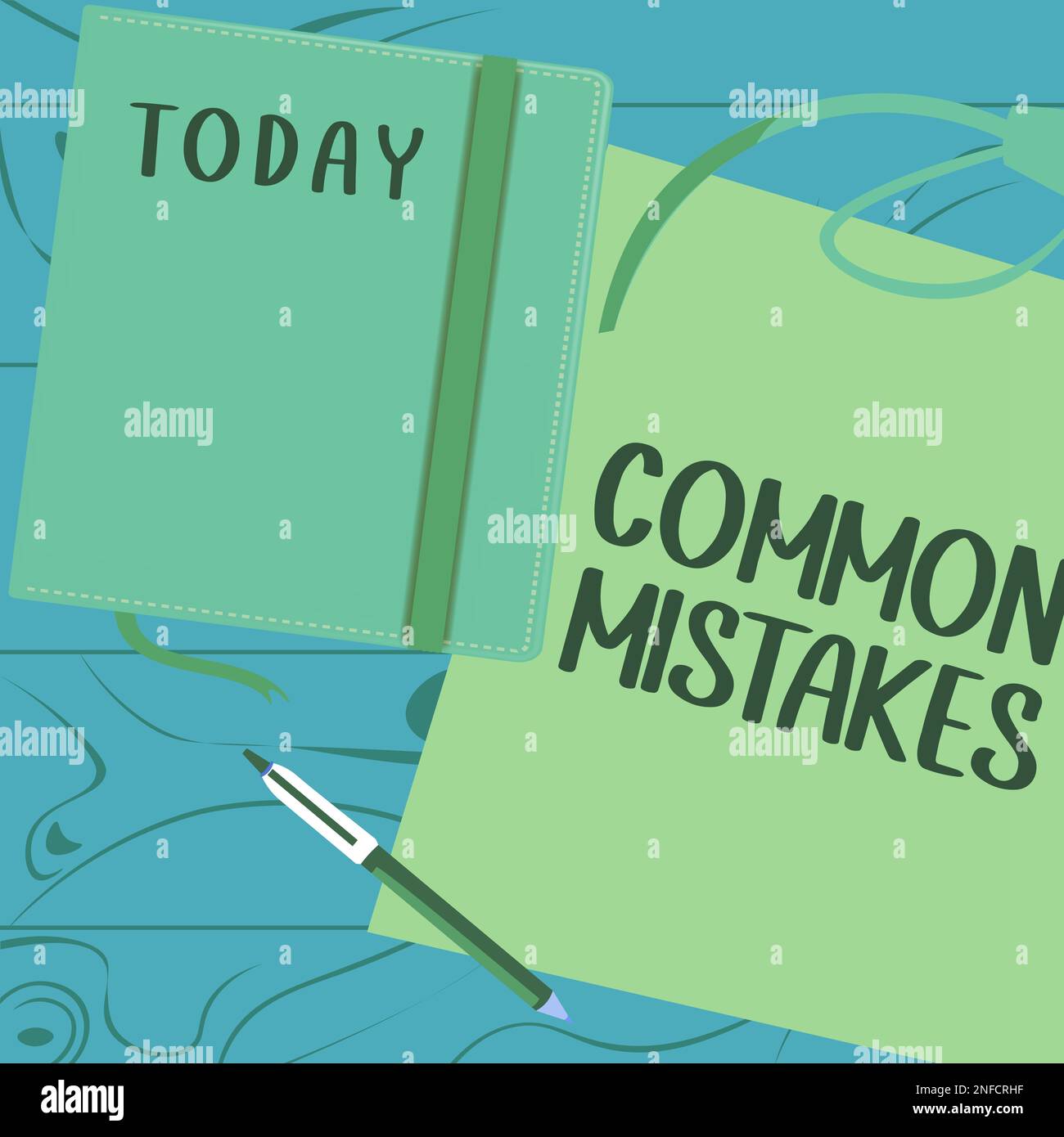 Hand writing sign Common Mistakes, Business overview actions that are ...