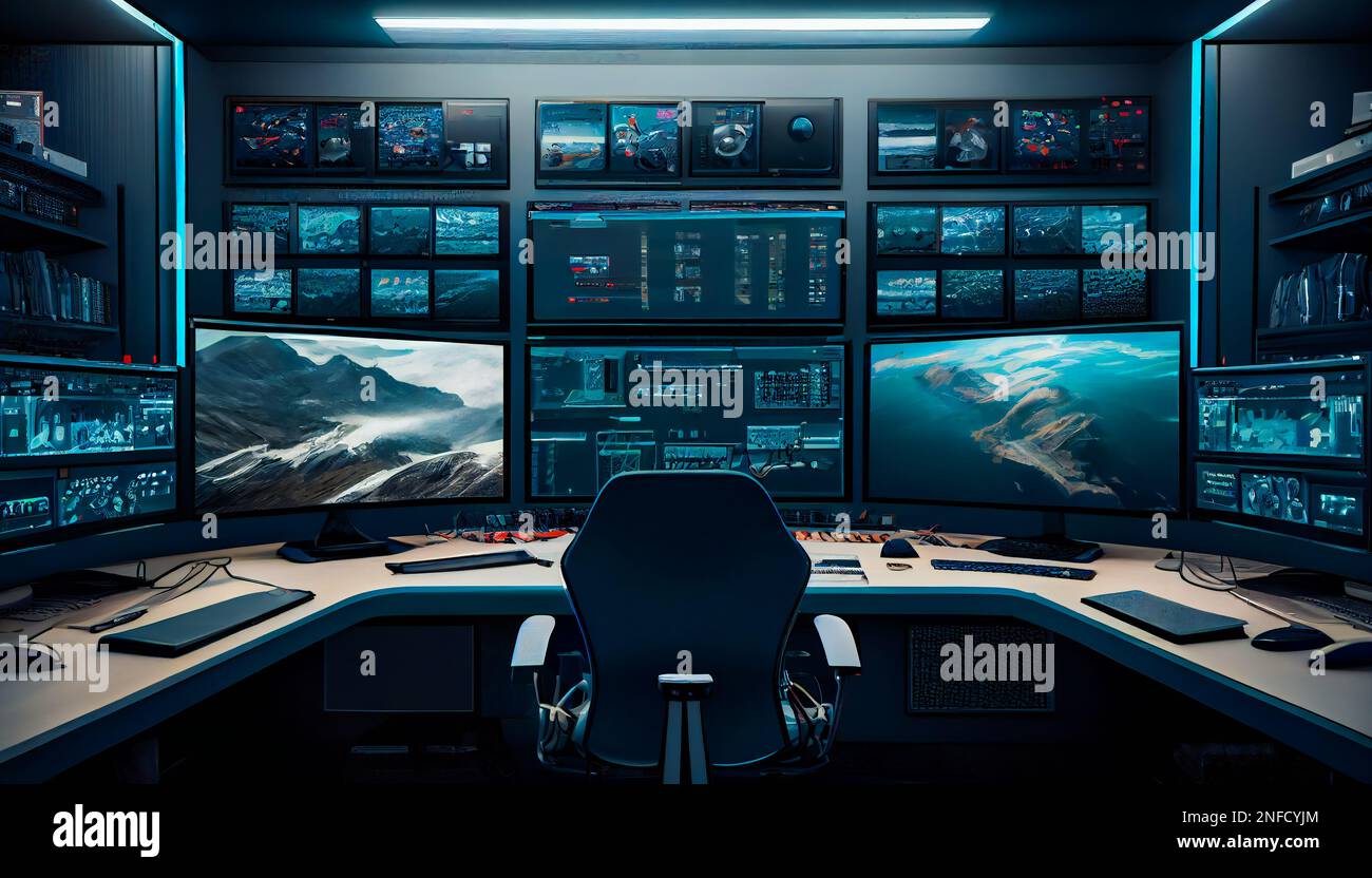 Multiple home computers hi-res stock photography and images - Alamy