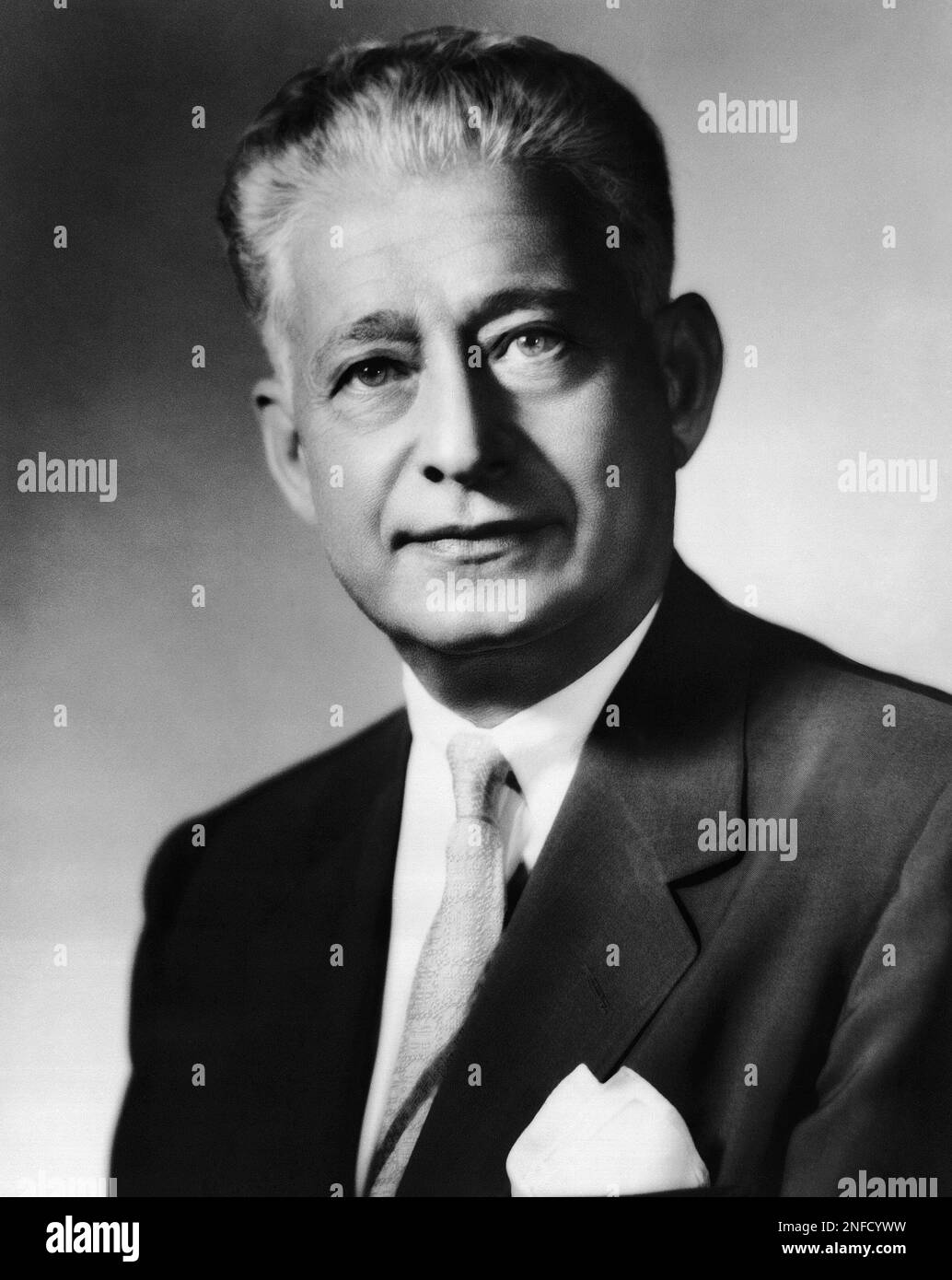 Photo shows Abe Stark, on Oct. 30, 1953, Candidate for Pres. Of City ...