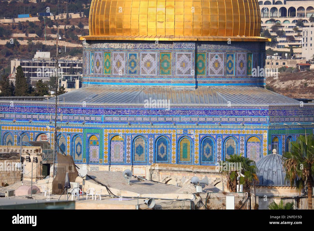 Jerusalem Dome of the Rock. UNESCO World Heritage site Stock Photo - Alamy