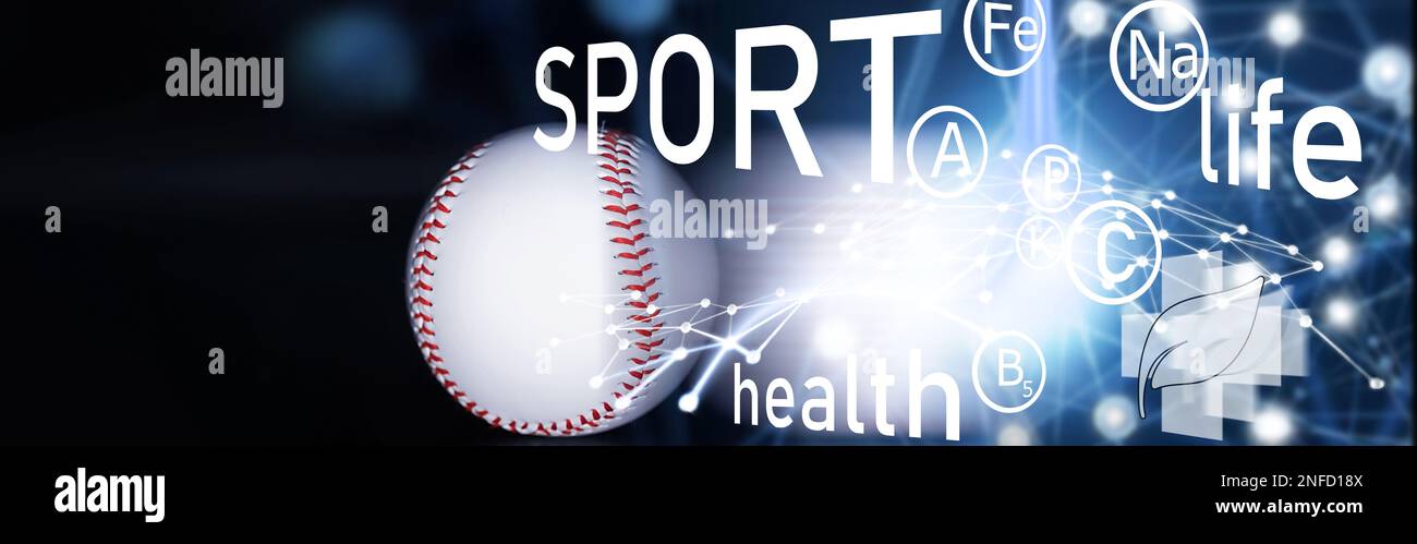 American traditional sports game. Baseball. Concept. Baseball ball and ...