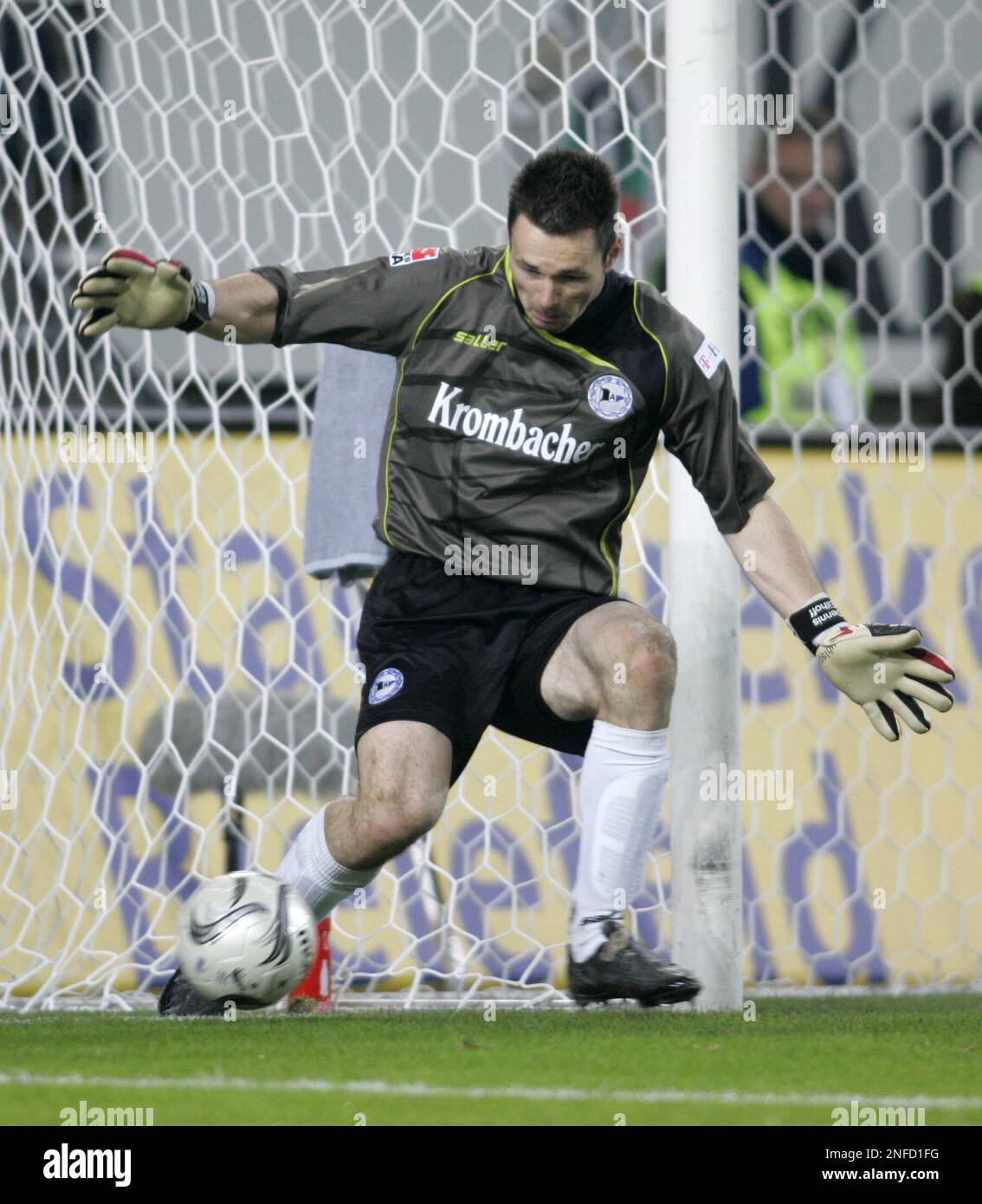 Bielefeld's Dennis Eilhoff during the German first division Bundesliga ...