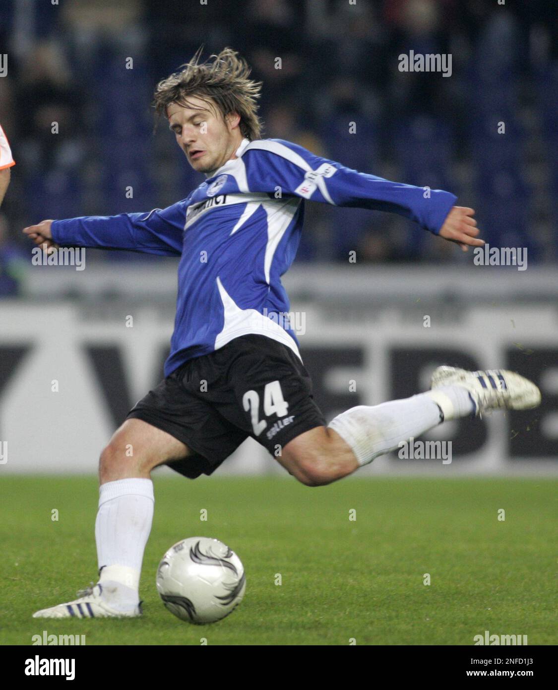 Bielefeld's Daniel Halfar during the German first division Bundesliga ...