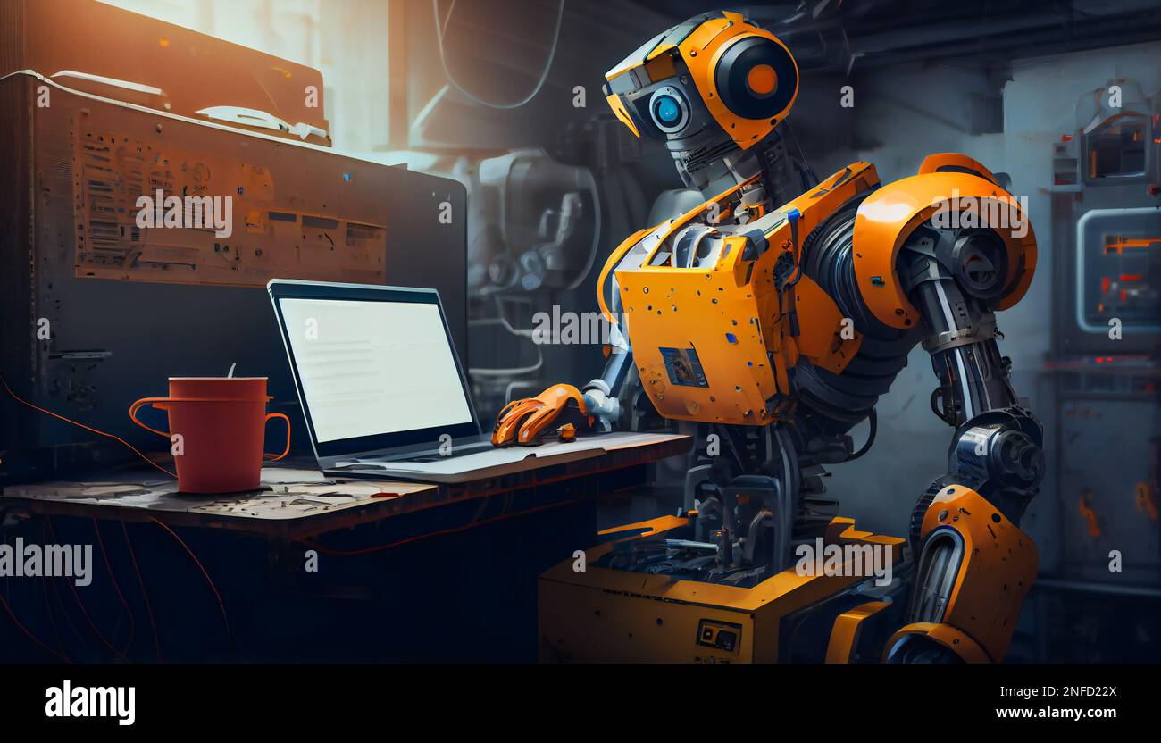 Automate tasks hi-res stock photography and images - Alamy