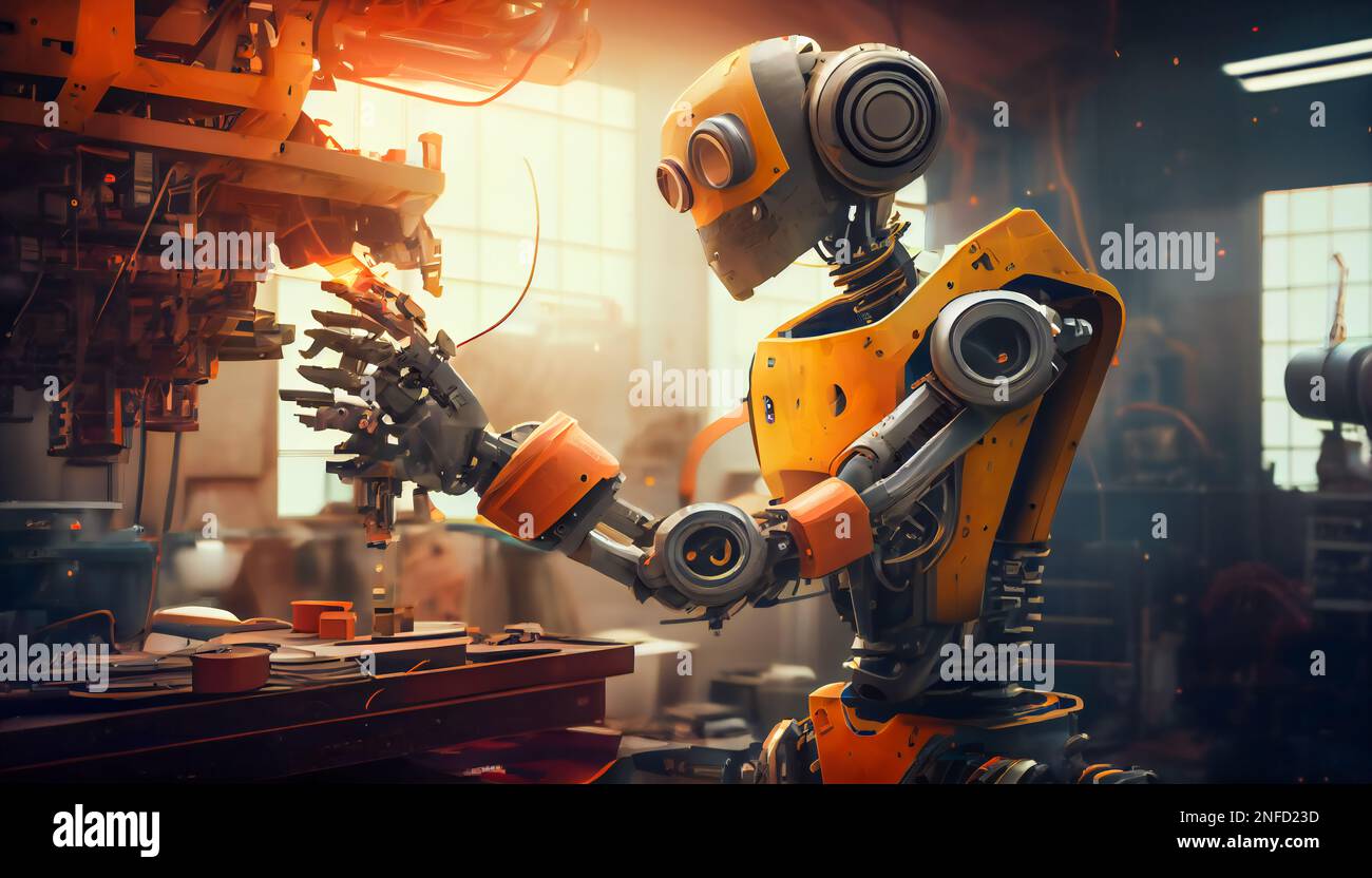 Automate tasks hi-res stock photography and images - Alamy