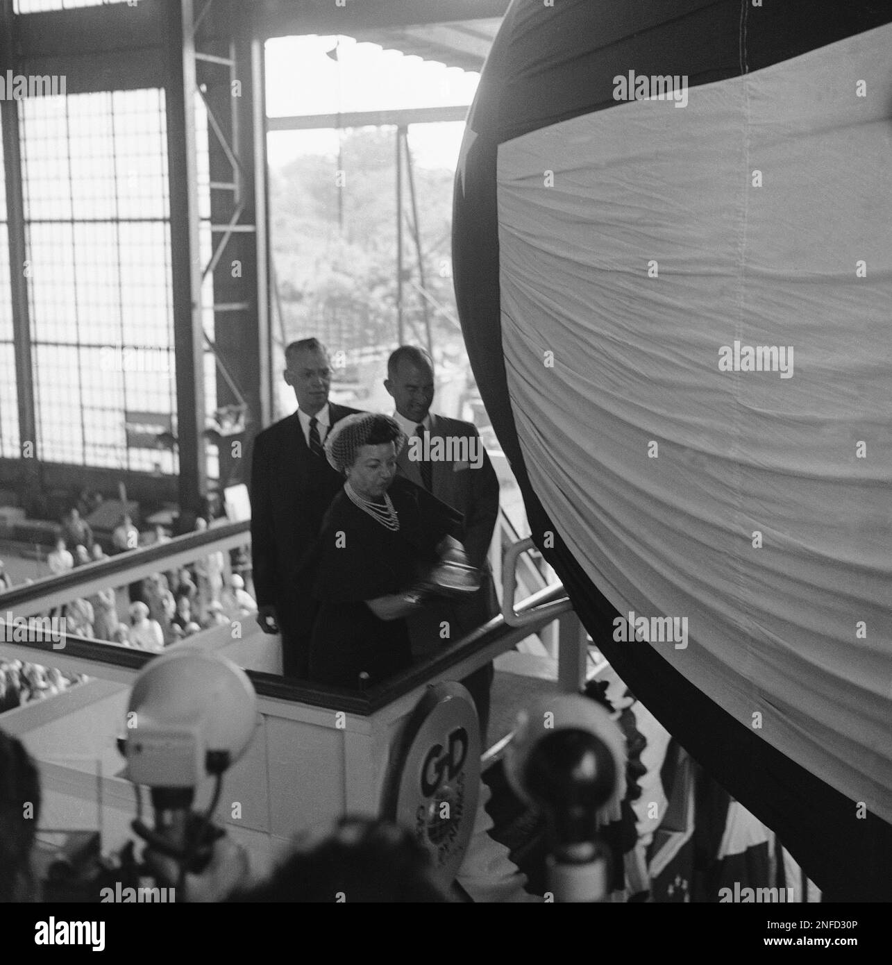 Mrs. Ollie Mae Anderson, wife of Robert B. Anderson, Secretary of the ...