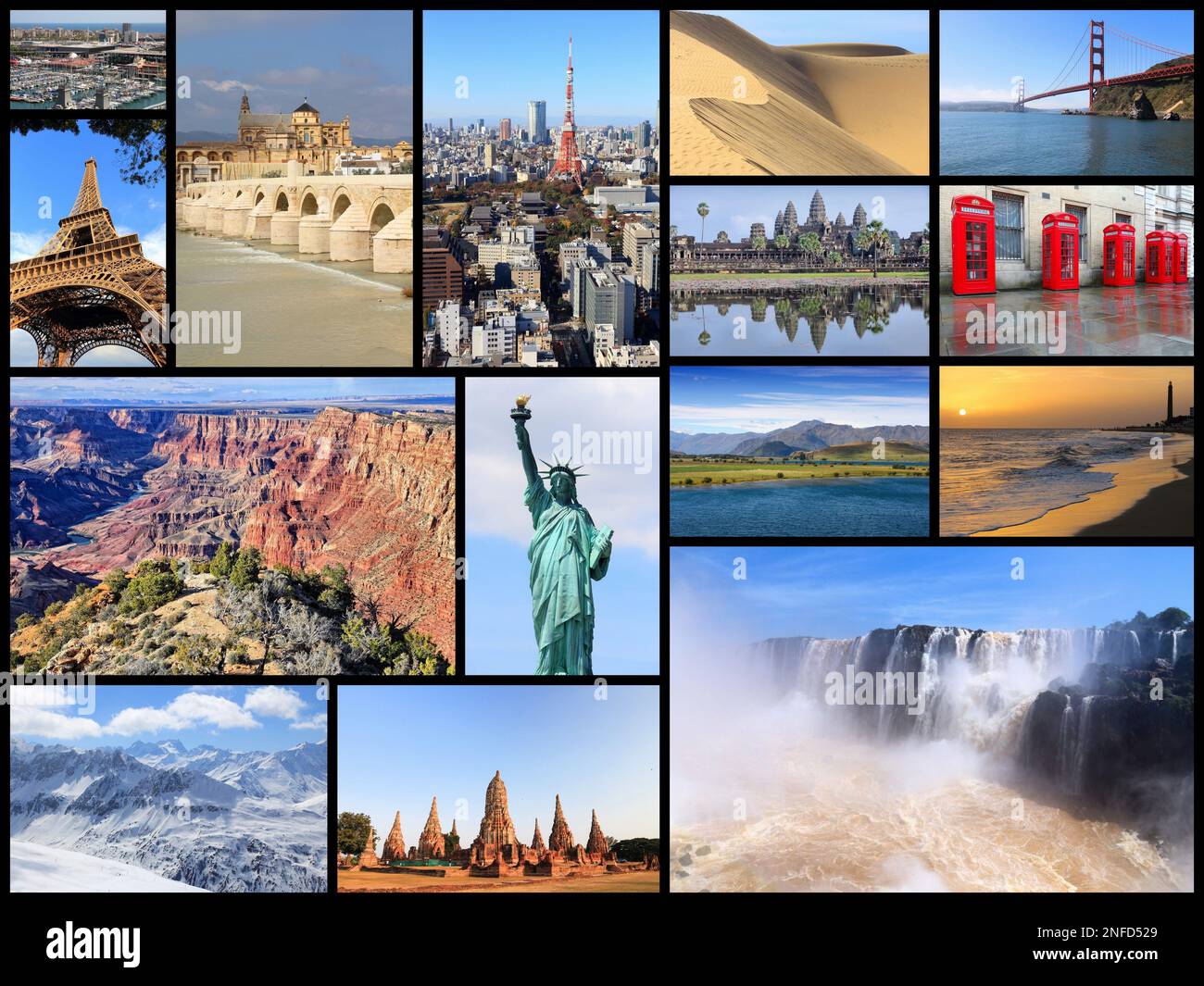 Cities Of The World Collage