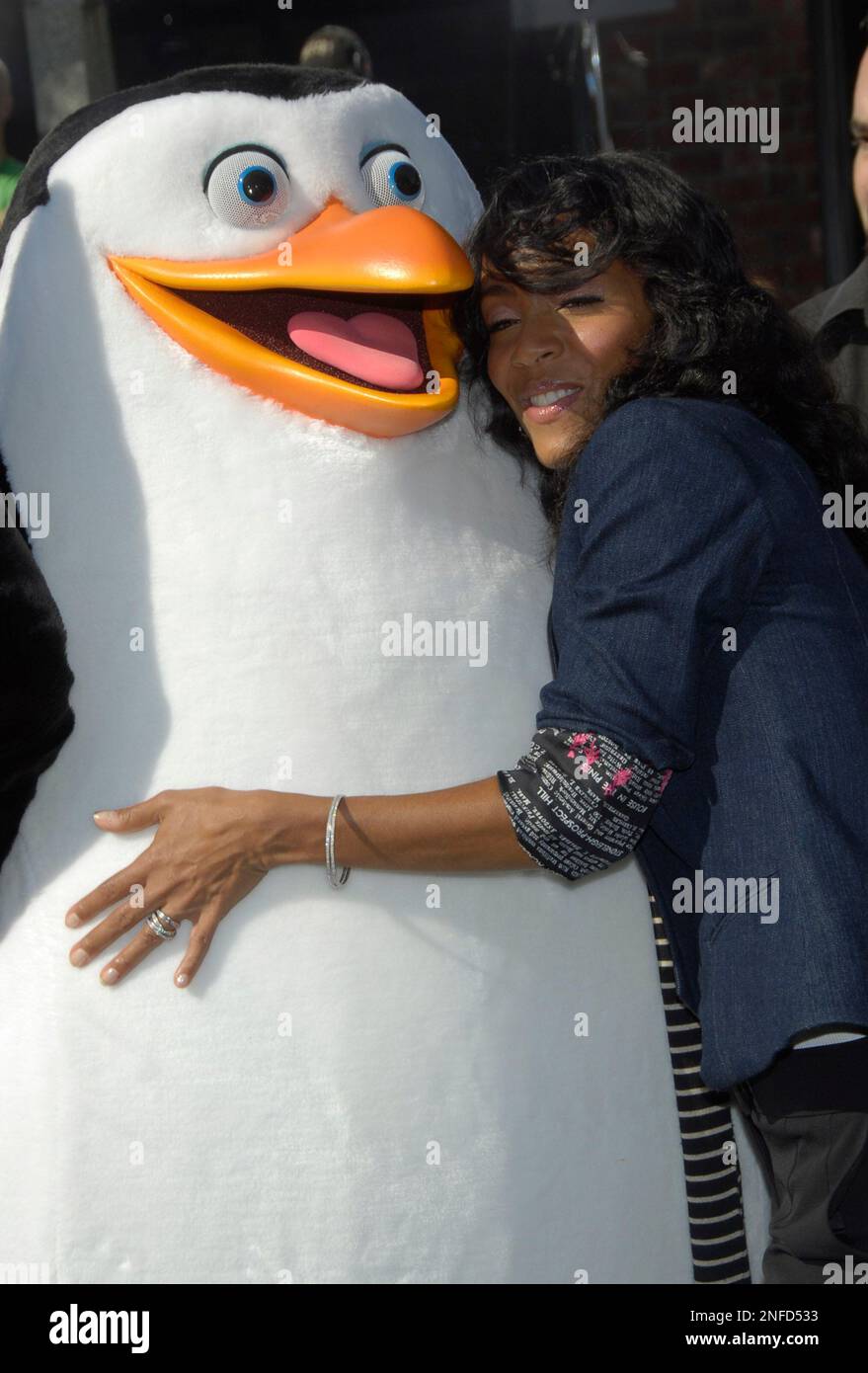 Actress Jada Pinkett Smith poses on the press line at the premiere of ...