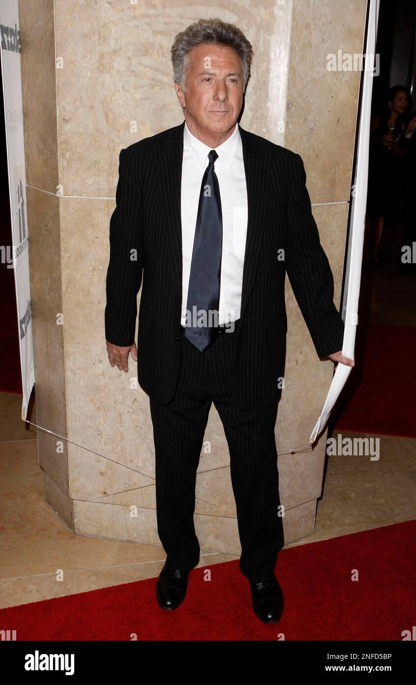 Actor Dustin Hoffman arrives at the Hollywood Awards Gala in Beverly ...