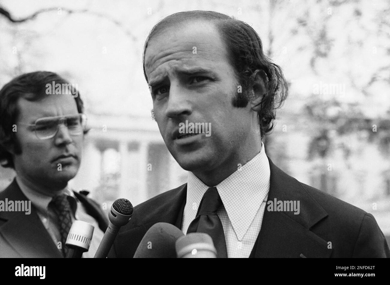 Joseph Biden, the newly-elected Democratic Senator from Delaware, is ...