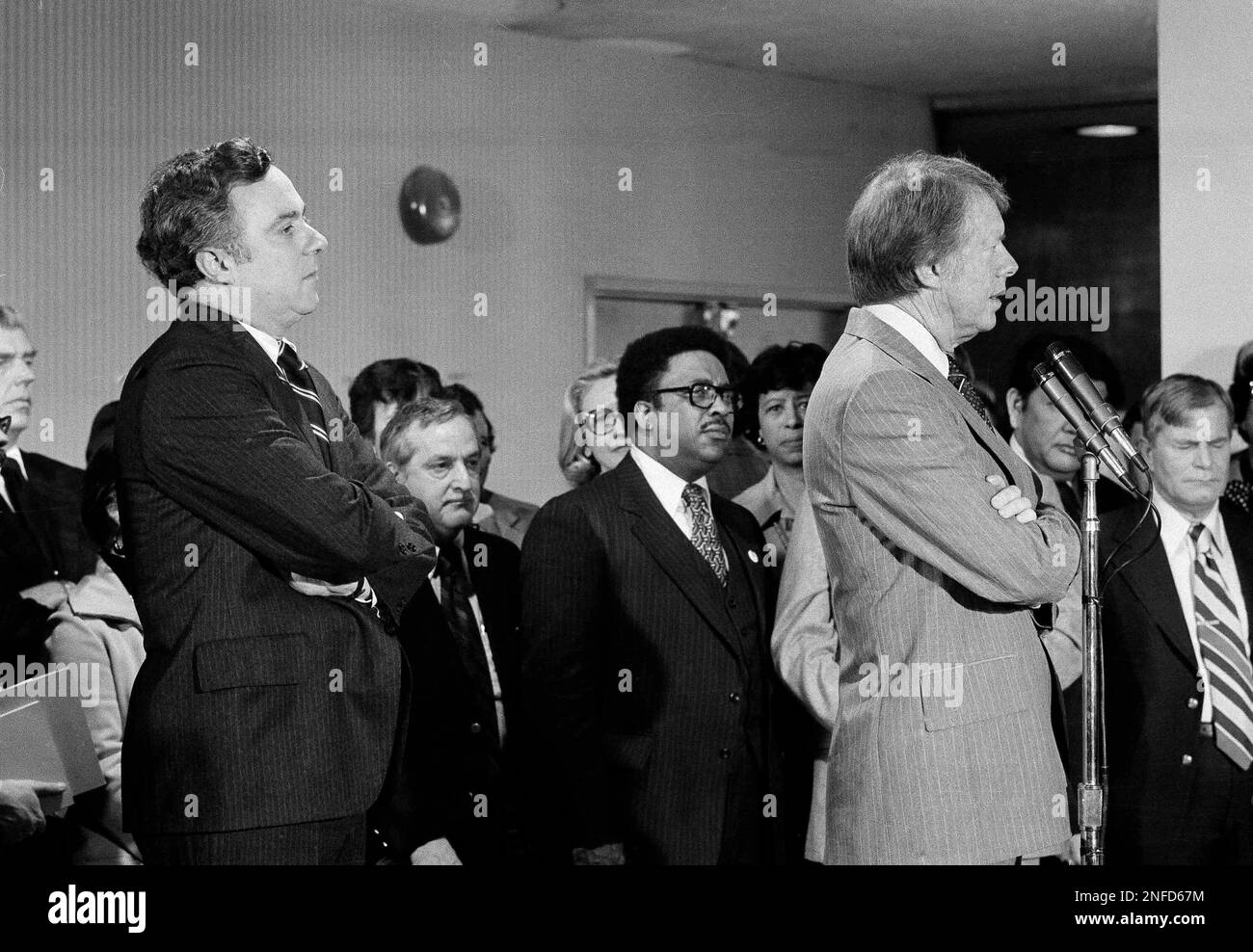 President Jimmy Carter paid a visit on Wednesday, Feb. 16, 1977 to the ...