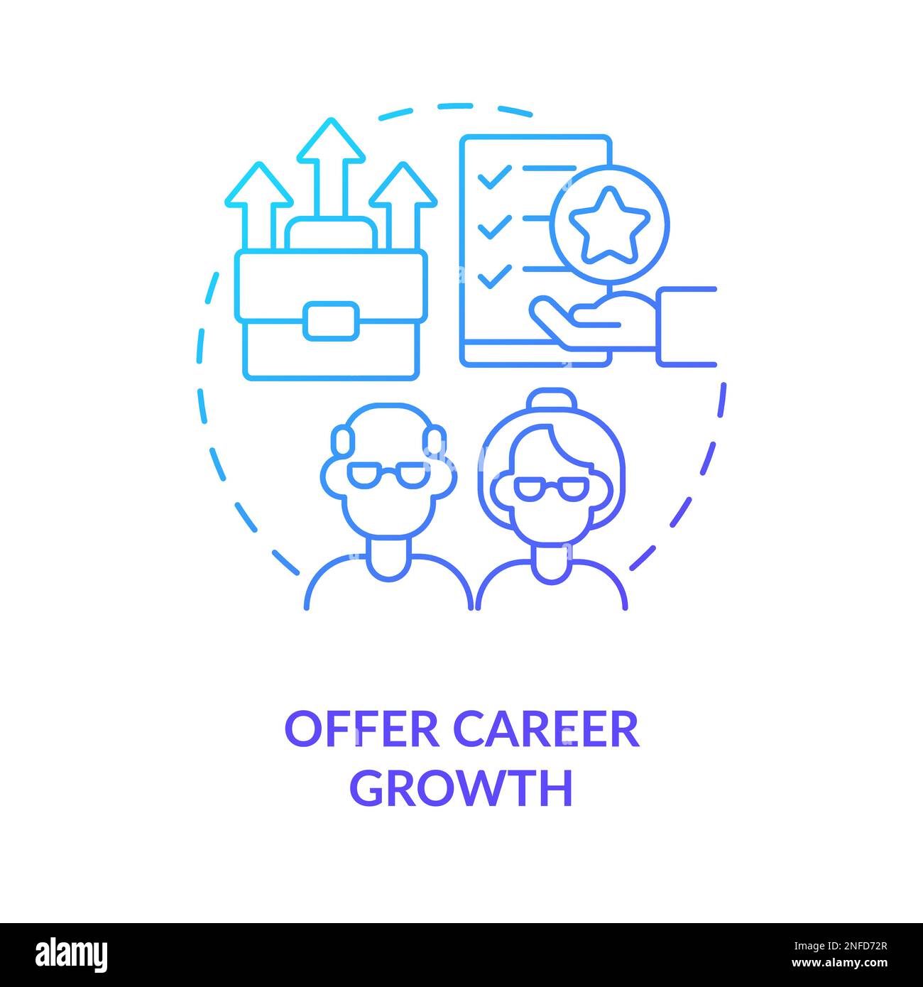 Older career Stock Vector Images - Alamy