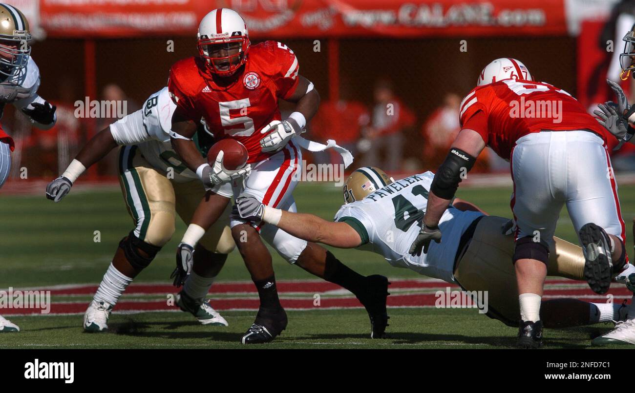 Nebraska's Marlon Lucky runs against Baylor during their NCAA college ...